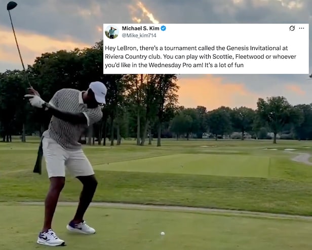 Tour winner invites LeBron James to play Genesis pro-am after the King ...