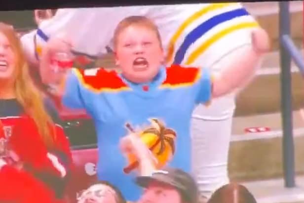 This kid chugging a full Coke on the jumbotron is the most lit Florida ...