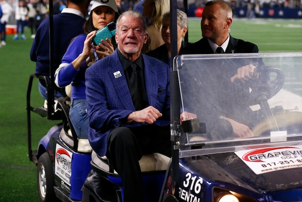 Indianapolis Colts owner Jim Irsay woke up and posterized Tiger Woods ...