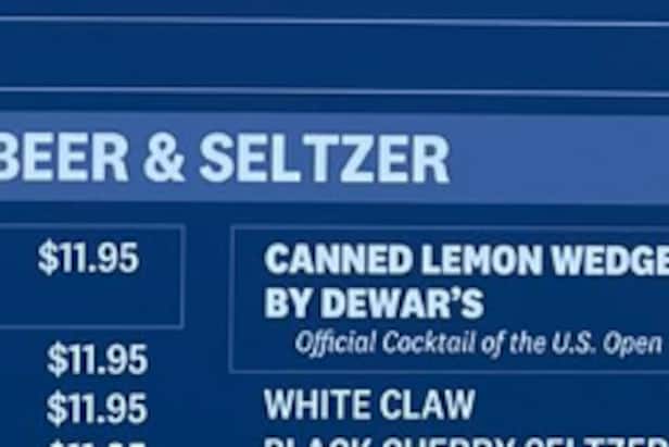 U.S. Open 2025: Our first look at the concession prices is here and ...