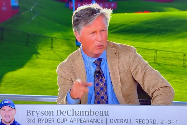 Ryder Cup 2025: Brandel Chamblee kicks off the week by calling Bryson DeChambeau a 'captain's ...