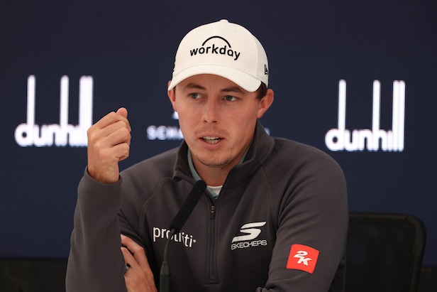 Matt Fitzpatrick had some choice words for PGA of America president Don ...