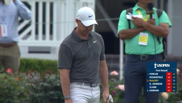 U.S. Open 2023: Watch Rory McIlroy completely whiff a pitch shot in ...