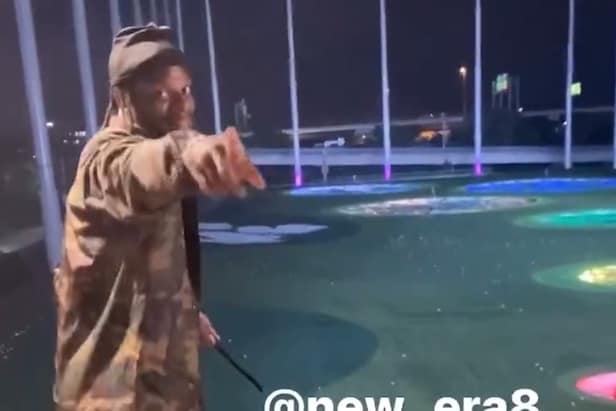 Lamar Jackson seen working on his stinger at Topgolf ahead of new NFL ...