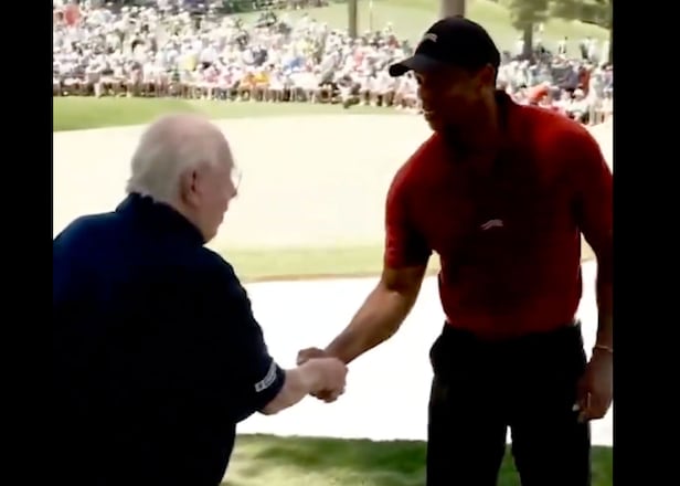 Tiger, Verne and the most emotional handshake of 2024 | Golf News and ...