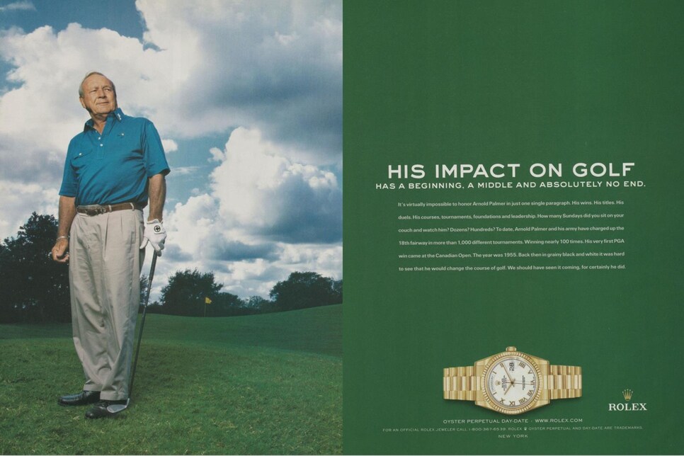 We studied 50 years of tour player ads—revealing where golf has changed ...