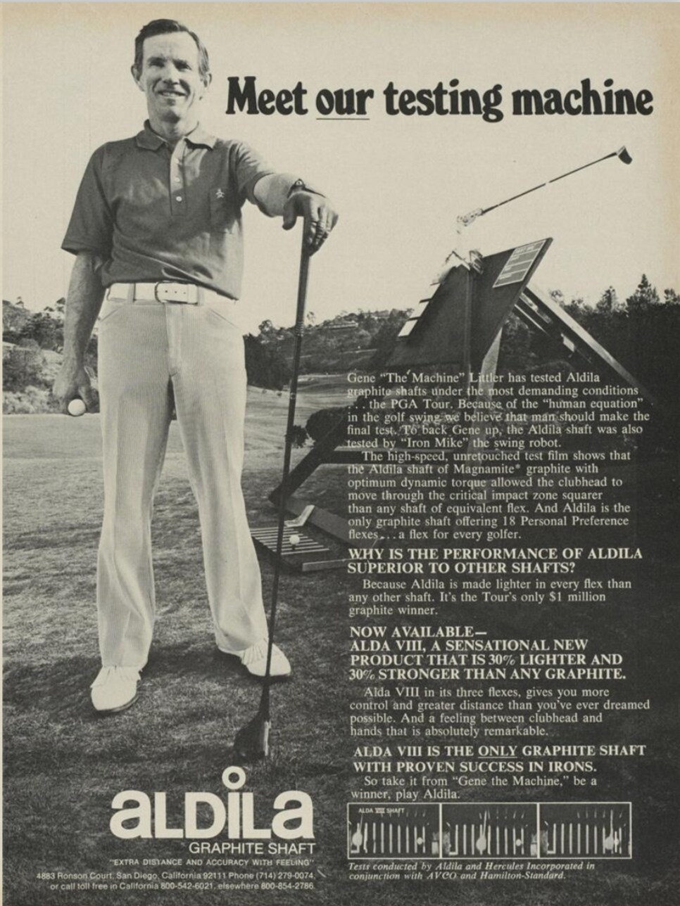 We studied 50 years of tour player ads—revealing where golf has changed ...