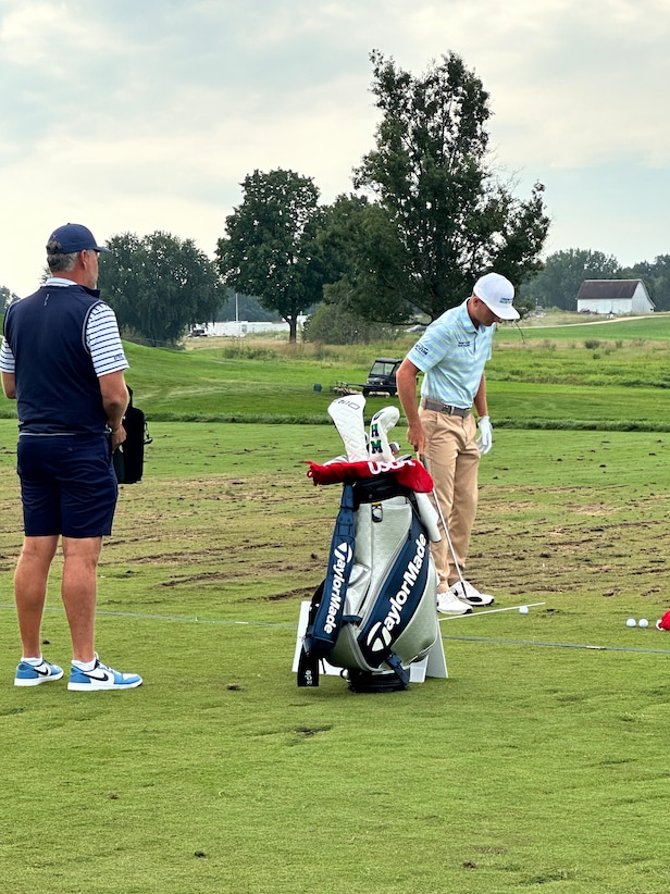 Luke Clanton has a subtle 'tour' flex no one can match at the U.S ...