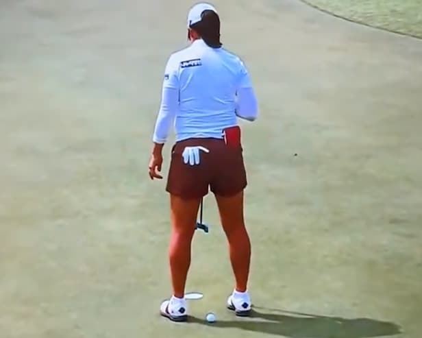 AimPoint for a tap-in? Watch this major champion do it at the LPGA ...