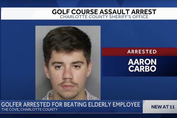 Golfer, age 24, allegedly attacks 79-year-old marshal after being asked ...