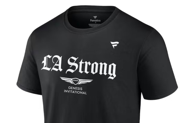 Genesis Invitational creates 'LA Strong' shirts for fire relief support ...