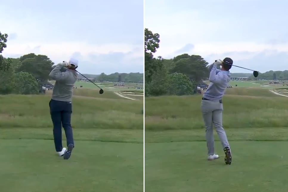 U.S. Open 2026: Watch 17-year-old phenom Miles Russell out-drive ...