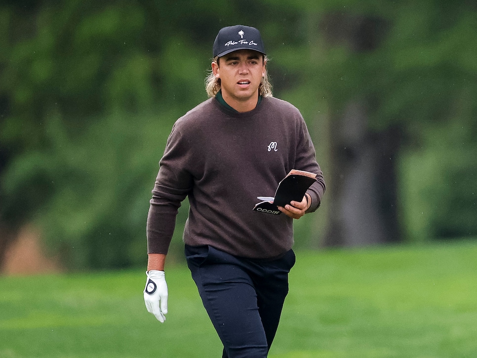 Garrick Higgo splits with caddie after late tee time penalty at PGA ...