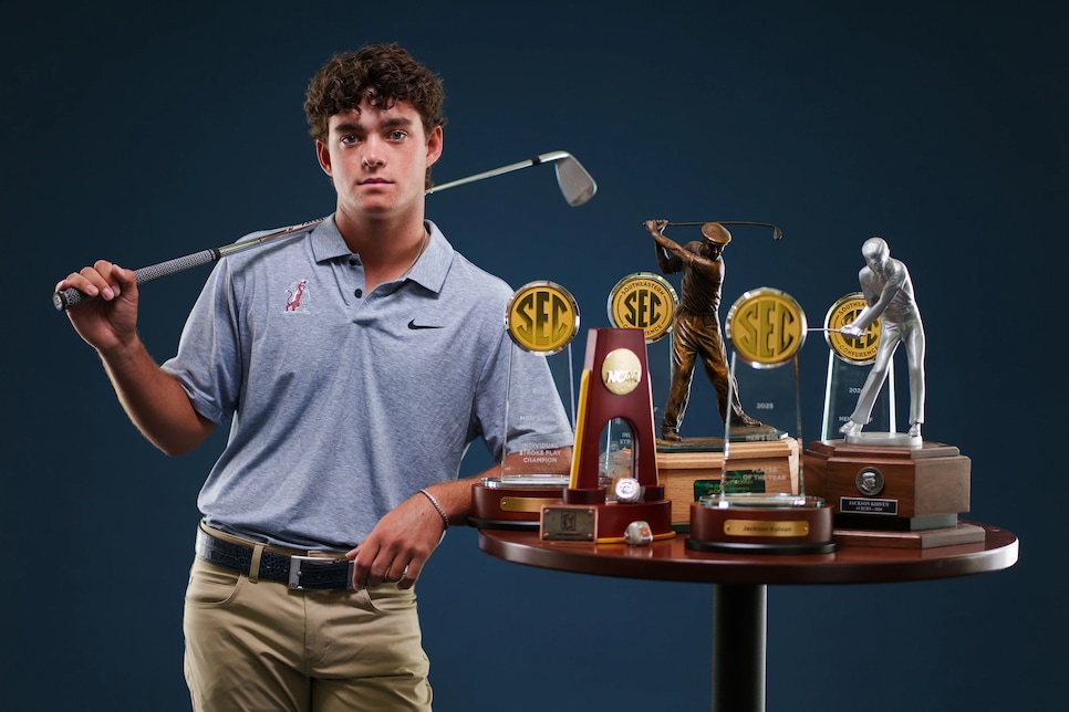 He's the best pro prospect college golf has seen in years. He's also ...