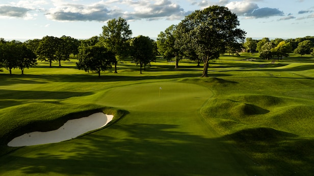 Our exclusive drone tour of the changes at Oak Hill Country Club's East ...