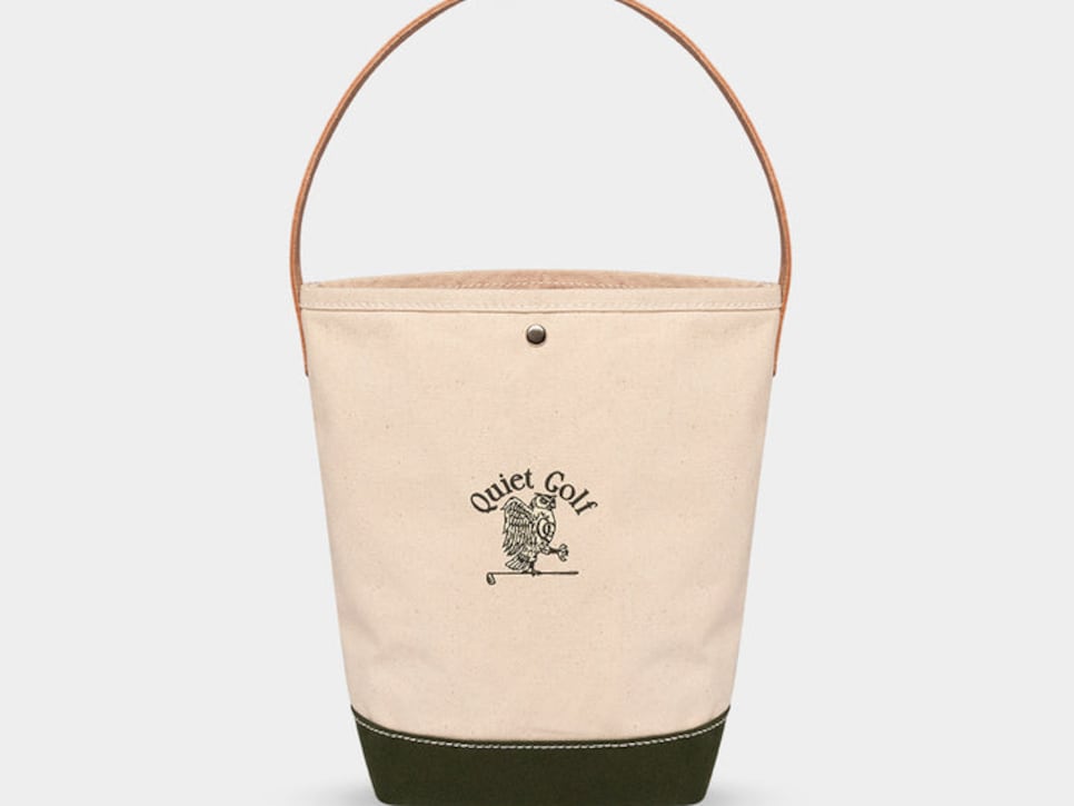Quiet Golf Crest Bucket Bag | Golf Equipment: Clubs, Balls, Bags ...